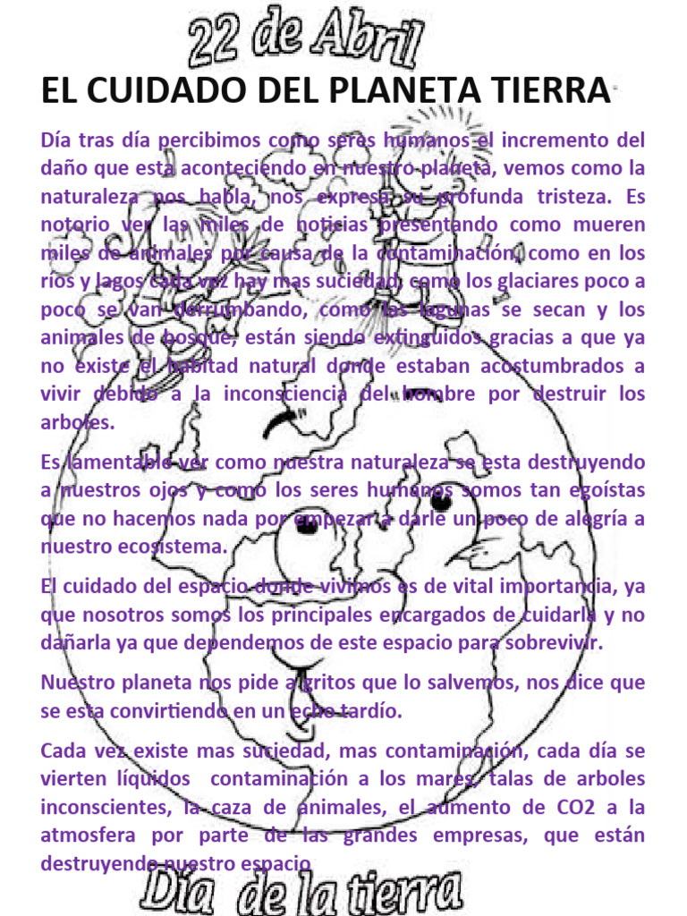 Cuidado Urgente del Planeta Tierra | PDF | Hogar, jardinería y bricolaje