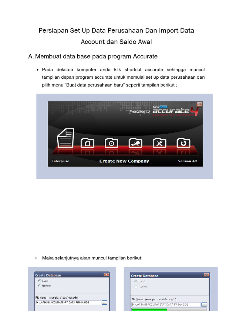 Setup PT. Data Prima | PDF
