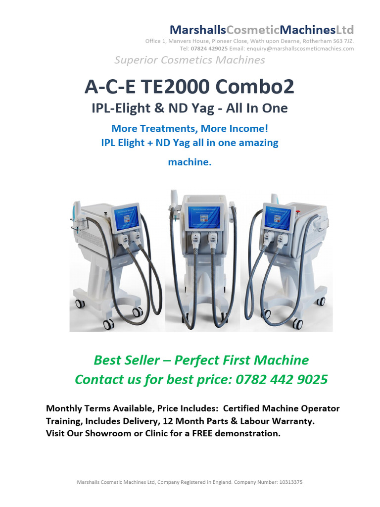 A C E TE2000 Combo | PDF | Quantum Optics | Laser