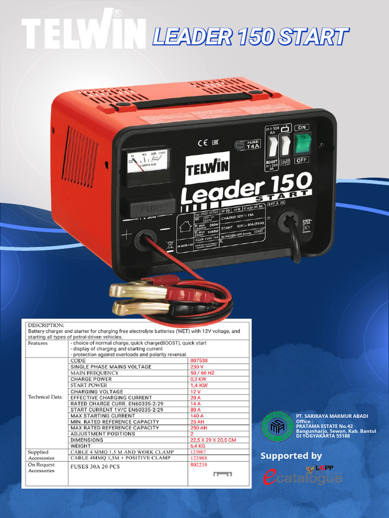 TELWIN Leader 150 Start | PDF