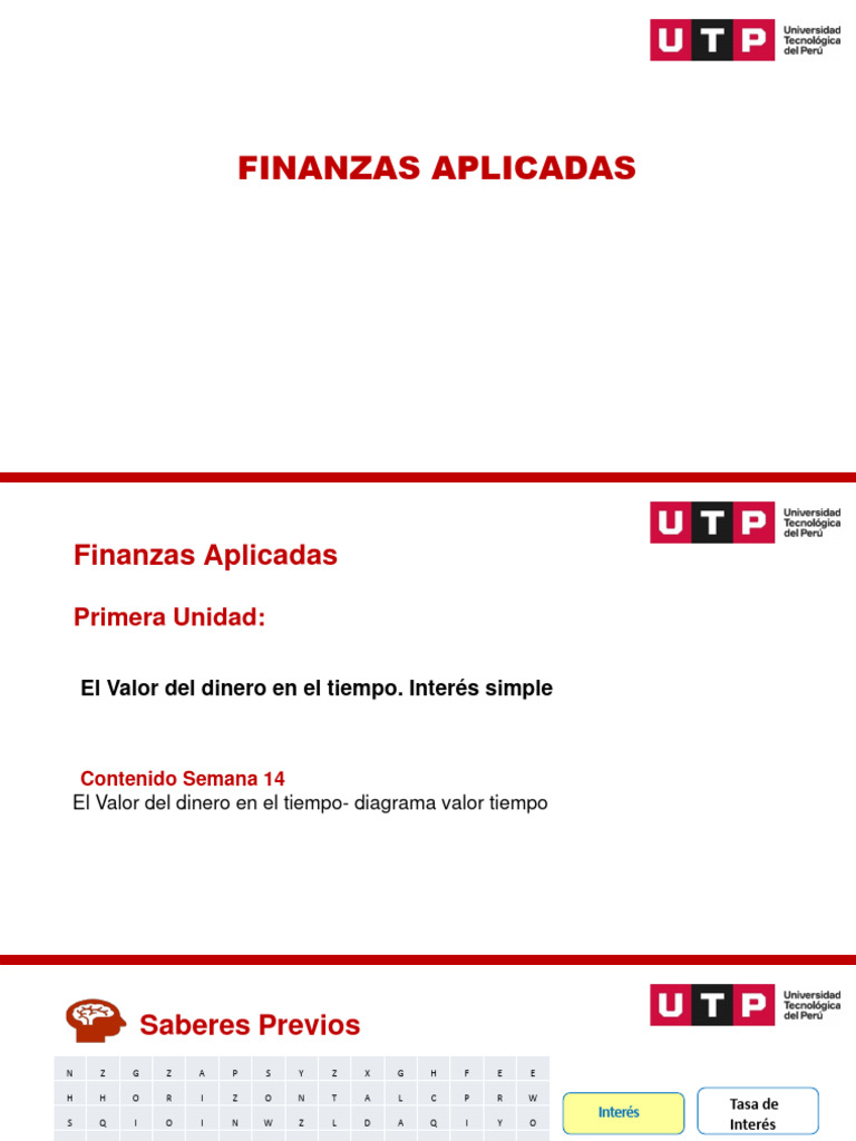 S01_s1 El Valor del dinero en el tiempo- diagrama valor tiempo_ (1) | PDF | Valor temporal del ...