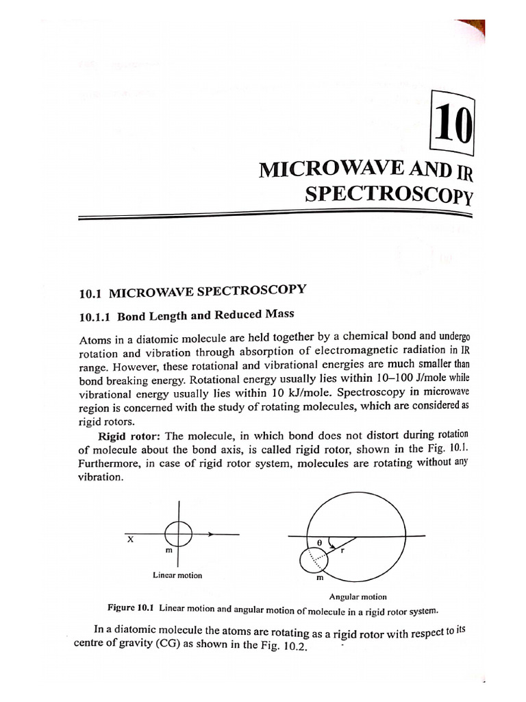 Microwave & IR Spectroscopy Book PDF | PDF