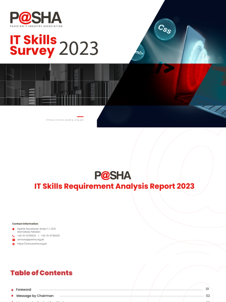 PASHA Skills Report 2023 | PDF | Databases | Cloud Computing