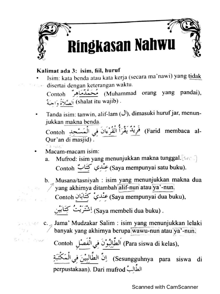 Khulasoh Nahu Saraf | PDF