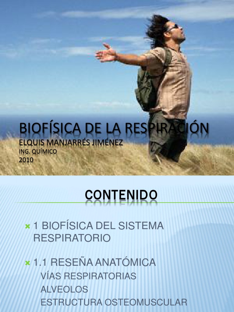 Biofisica de La Respiracion | PDF