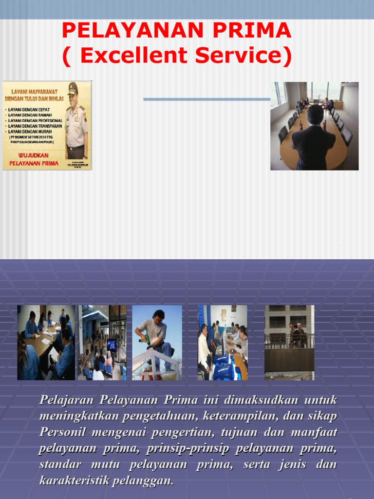 Panduan Pelayanan Prima untuk Aparatur | PDF