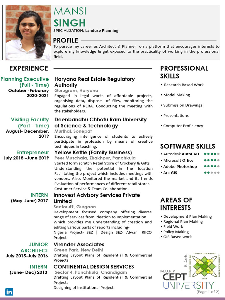 Resume Mansi Singh | PDF | Art