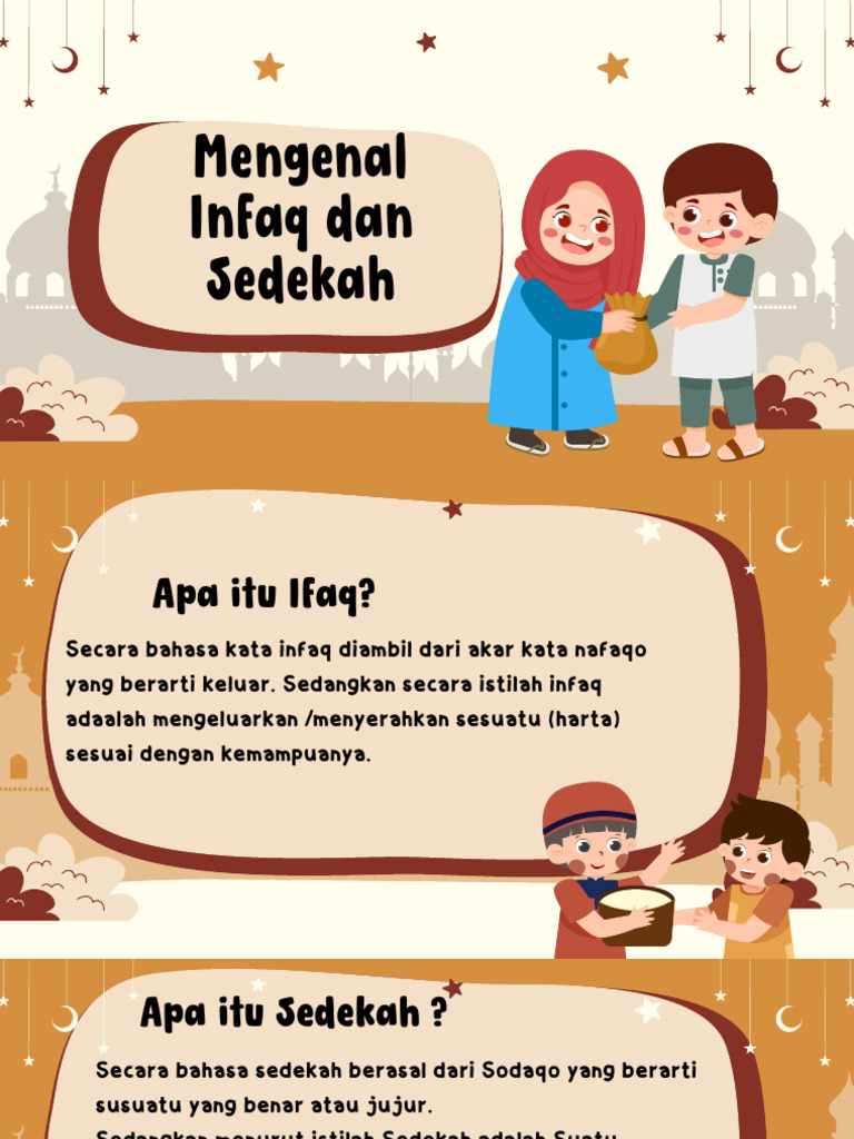 Memahami Infaq dan Sedekah dalam Islam | PDF | Gaya Hidup