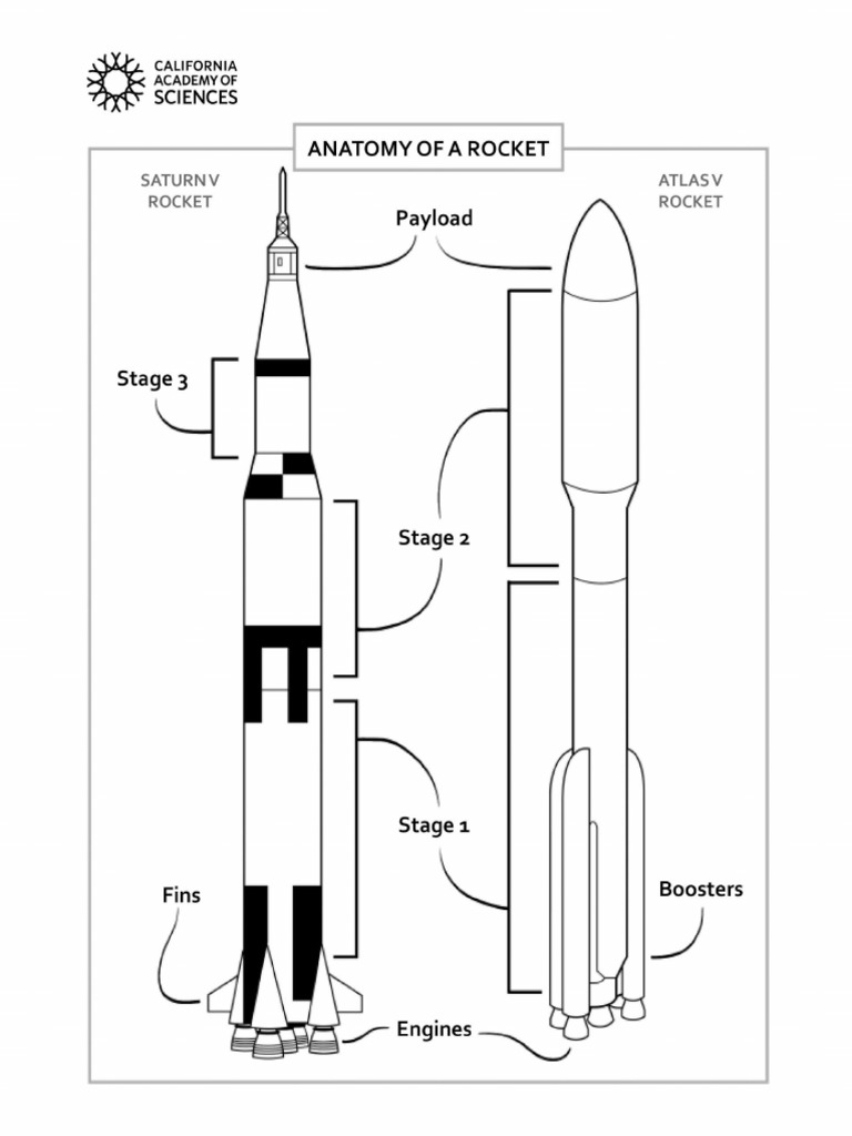Calacademy Sah Rockets Anatomy of A Rocket 210415 | PDF | Science ...