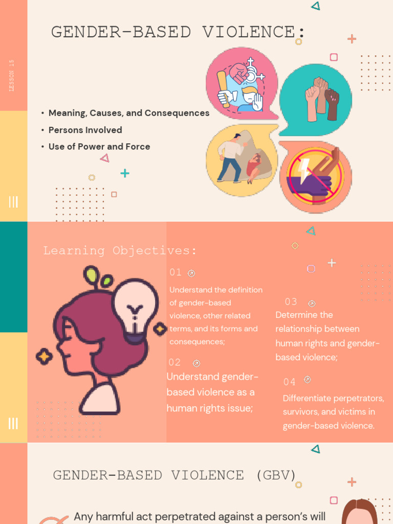 Understanding Gender-Based Violence | PDF | Domestic Violence ...