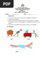 Forces Grade 2 | PDF | Force | Physical Quantities