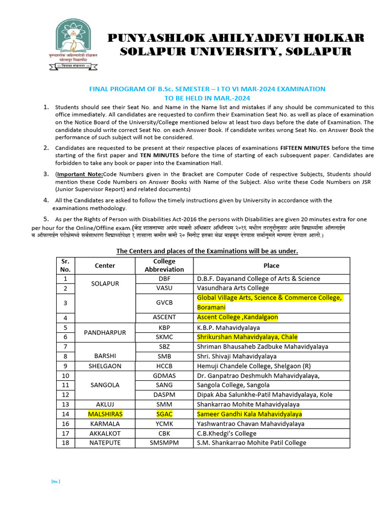 BSC Draft TT MAR-2024 | PDF