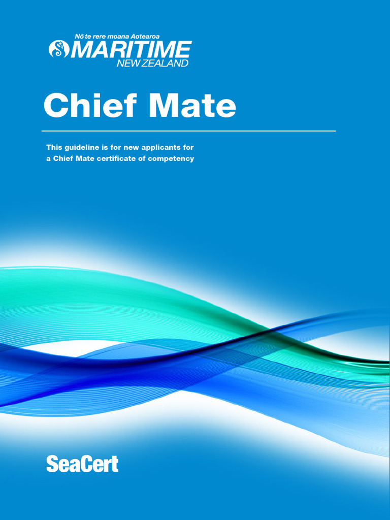 Chief-Mate-MNZ-guidelines | PDF | Visual Acuity | Cheque