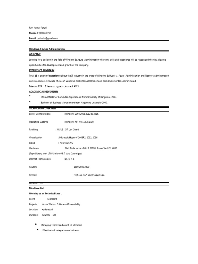 Windows &azure Admin | PDF | Active Directory | Hyper V