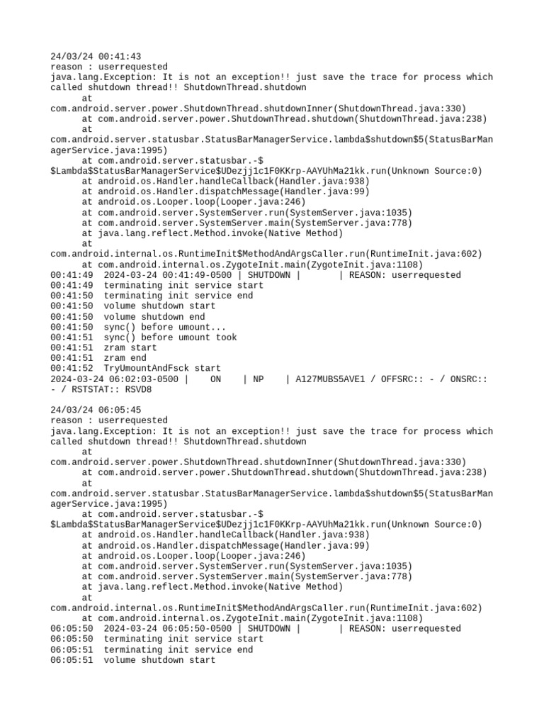 Power Off Reset Reason Backup Pdf Java Programming Language Object Oriented Programming