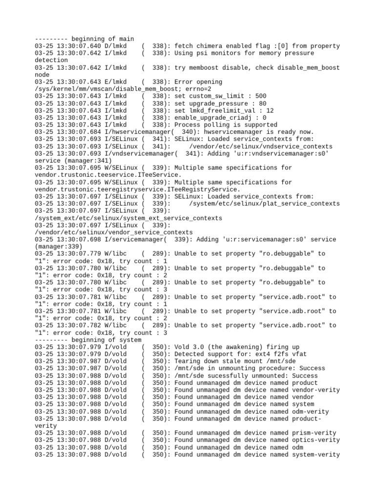 Logcat Prev CSC Log | PDF | Computer Data | Information Technology Management