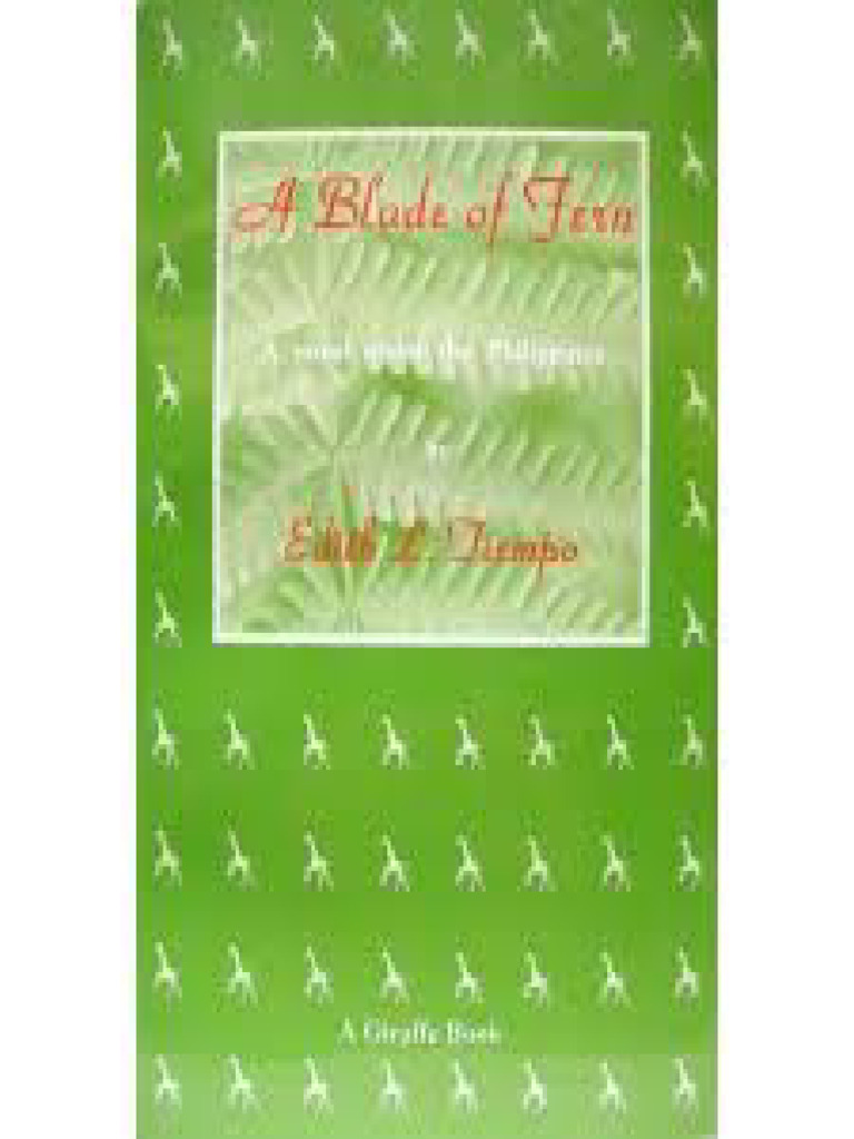 Blade of Fern by Edith Tiempo | PDF