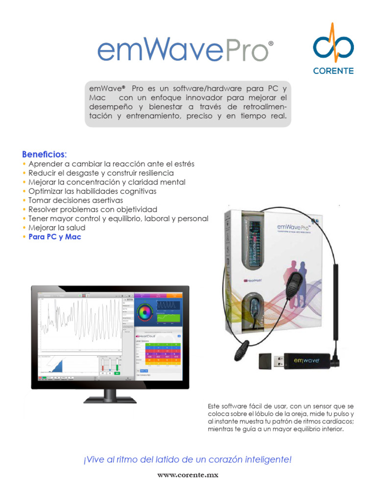 EmWave Pro v.2 | PDF | Las emociones | Estrés (biología)