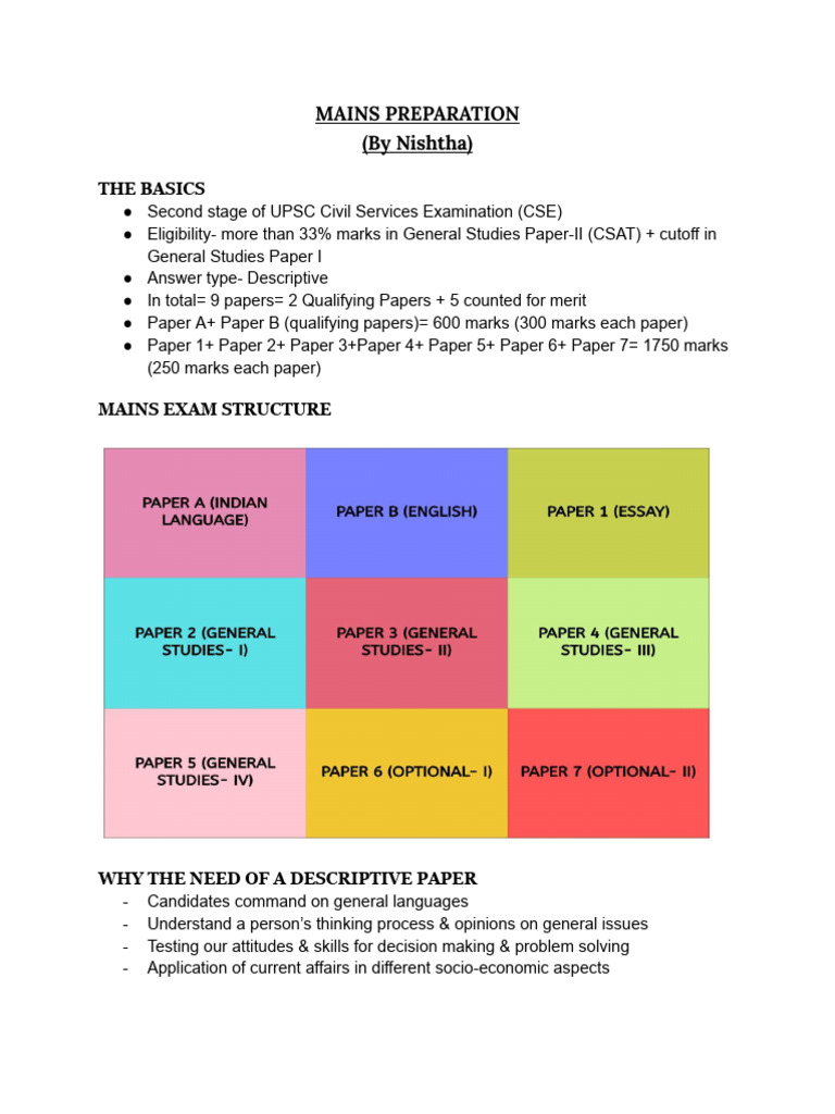 Mains Preparation | PDF | Liberal Arts Education | Science