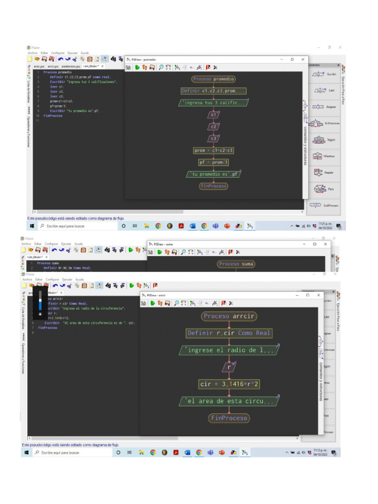 Algoritmos Vic | PDF