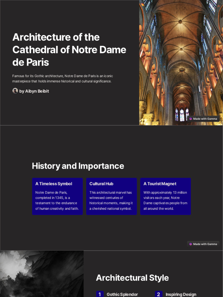 Cathedral of Notre Dame de Paris | PDF