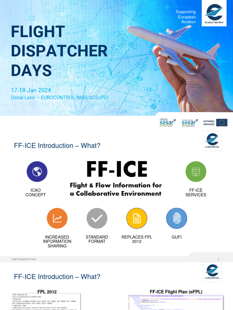 Eurocontrol Flight Dispatcher Days 2024 4 Lalor Airline Demonstration ...