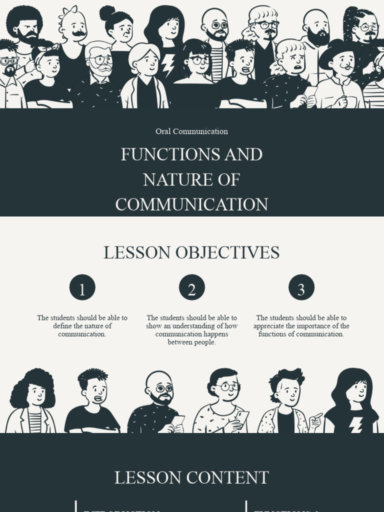 Functions of Communication Presentation | PDF | Communication | Information
