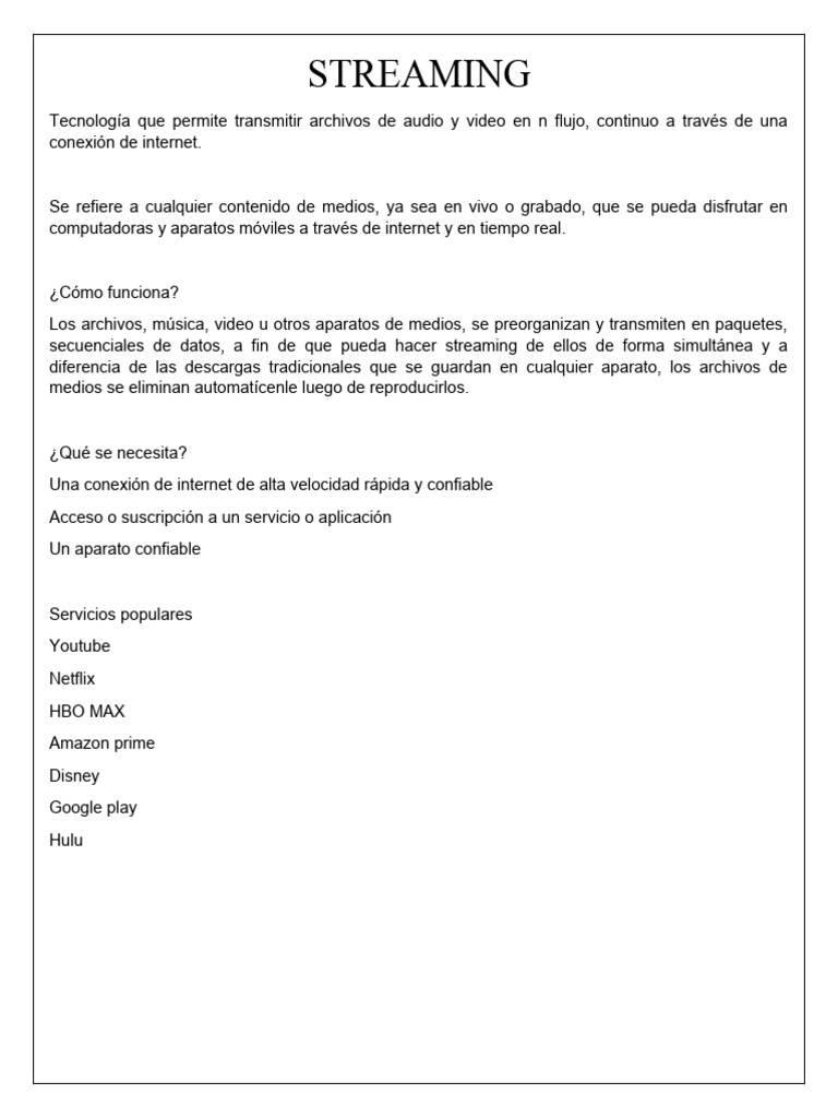 Streaming On Demand | PDF