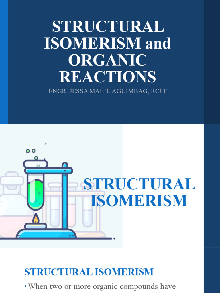 isomerism-and-some-reaction-in-organic-compounds (1) | PDF | Chemical ...