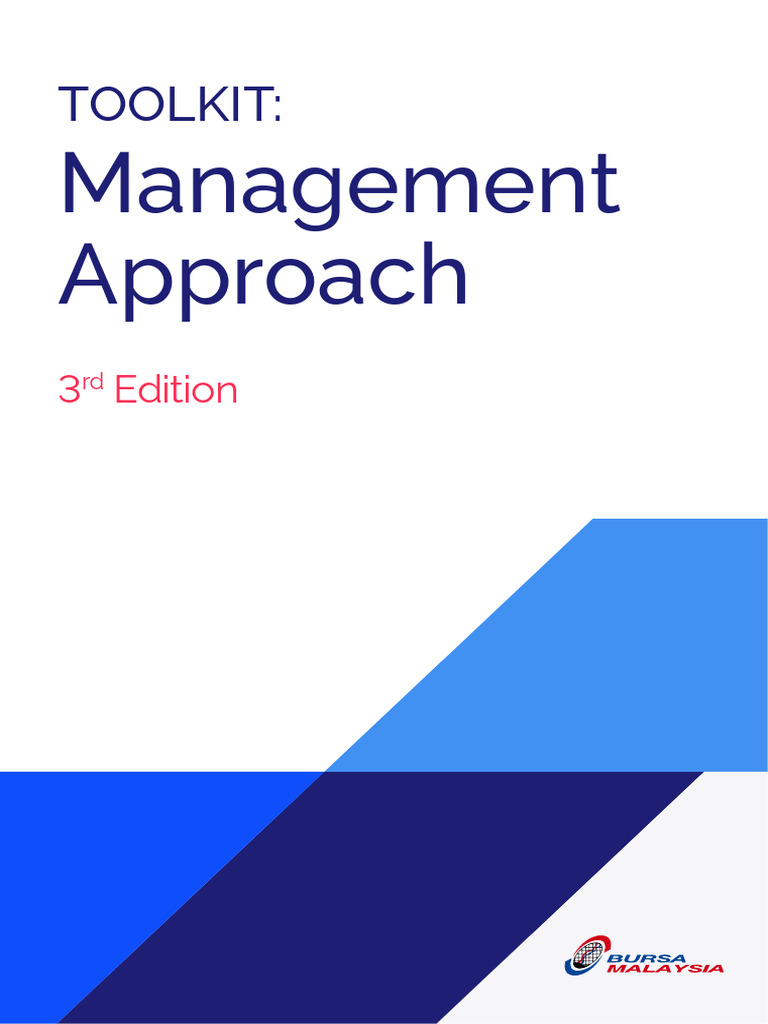 Toolkit Management Approach 2022_FINAL | PDF | Sustainability | Goal