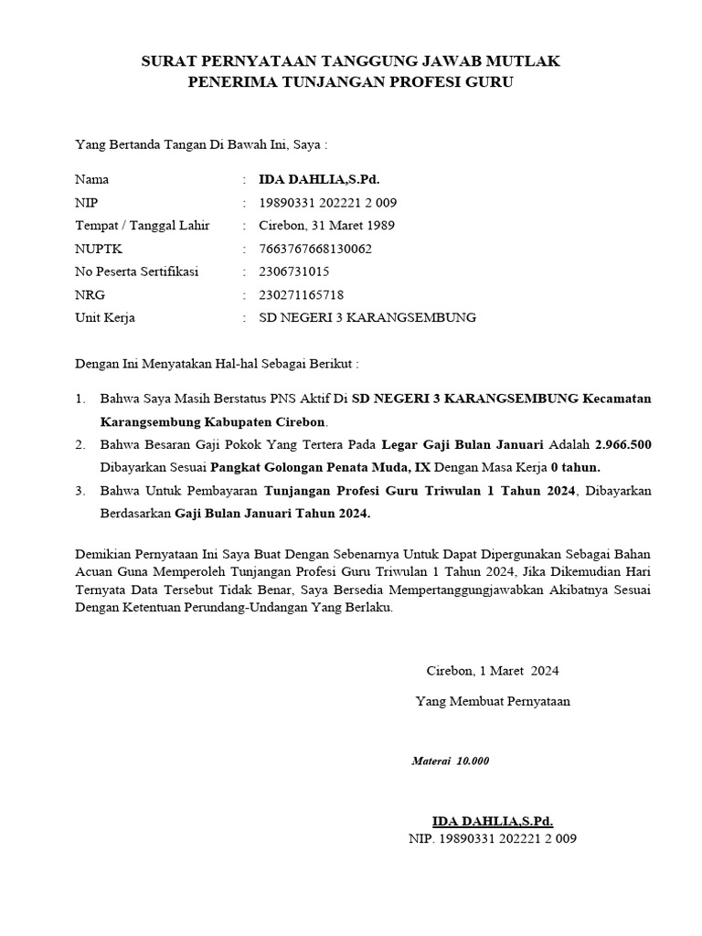 SPTJM 2024 TW 1 Versi 1 | PDF