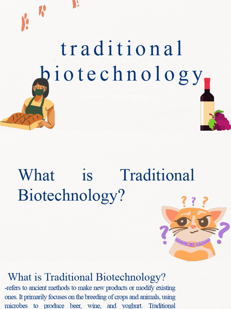 Traditional Biotechnology Red Team Group 2 Official | PDF | Winemaking ...