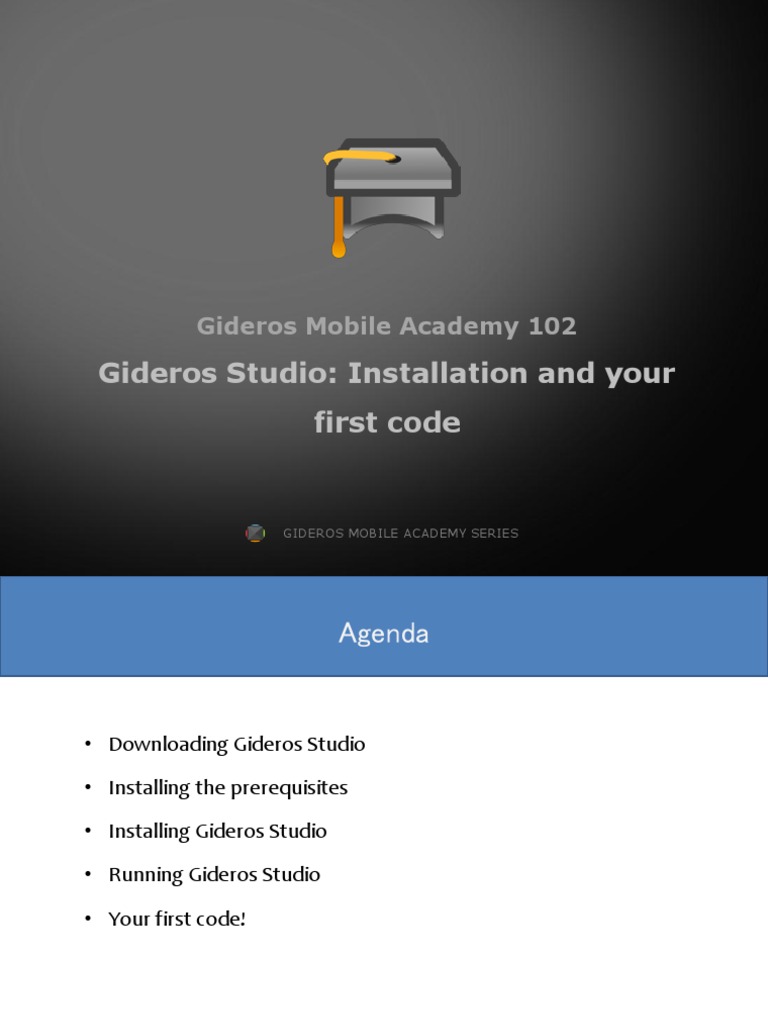 Gideros Studio Installation and Your First Code | PDF | Eclipse ...