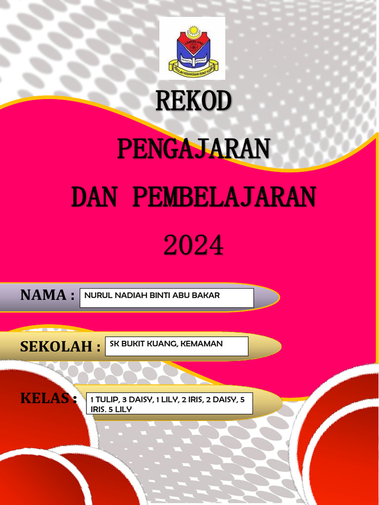 Cover Fail RPH 2024 - Nurul Nadiah | PDF Cover Fail RPH 2024 - Nurul Nadiah | PDF