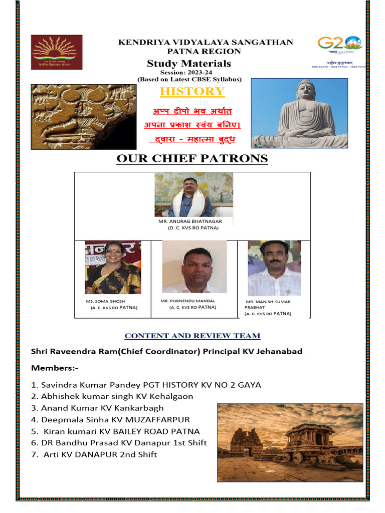 12 History - Study Material | PDF | Ashoka