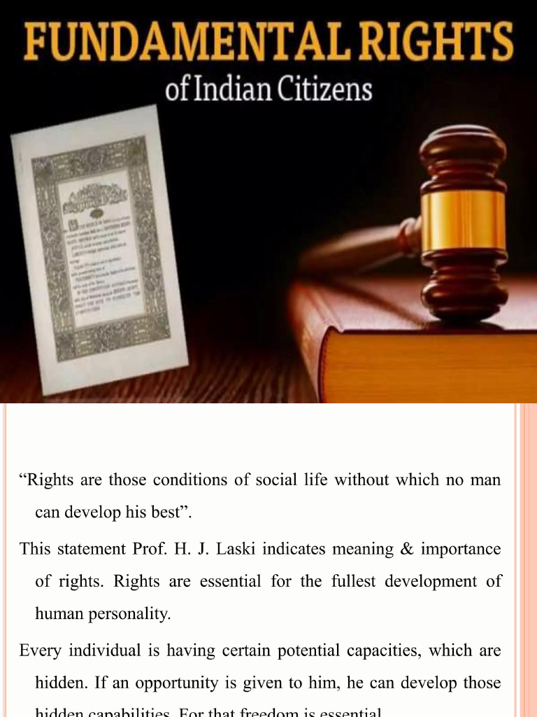 Fundamental Rights | PDF