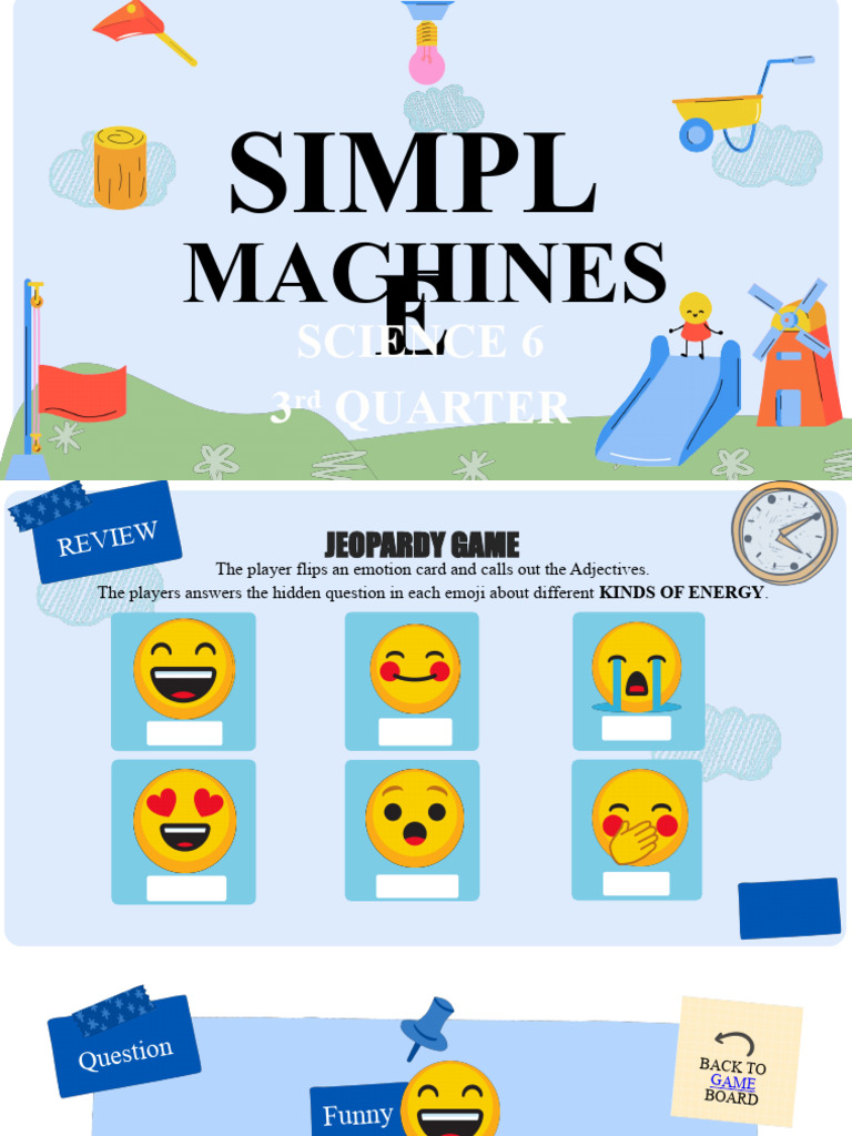 SIMPLE MACHINES-1st COT | PDF | Lever | Machines