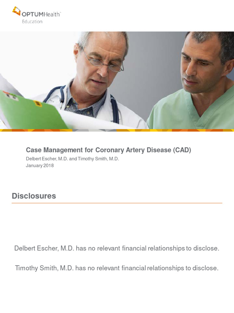 PH CES For CAD Jan2018 Final | PDF | Myocardial Infarction | Coronary ...