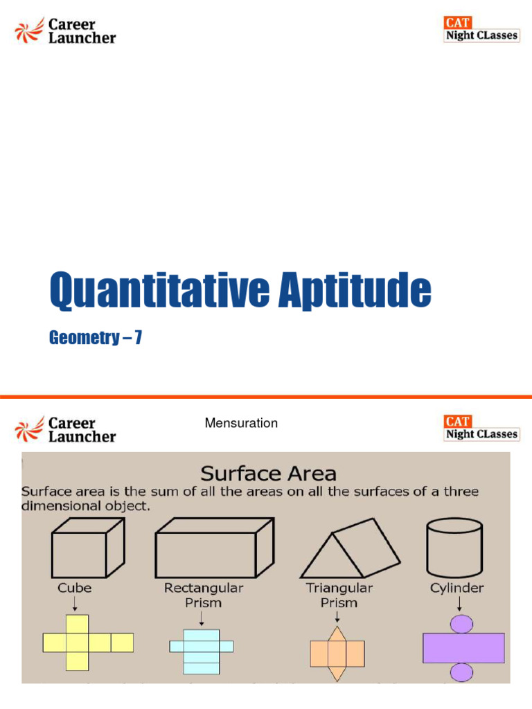 QA - 35 (Geometry 6) | PDF | Area | Length