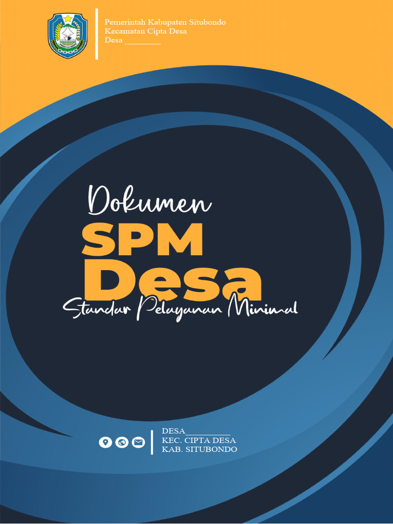 Standar Pelayanan Minimal Desa | PDF
