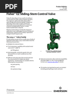 Fisher D and DA Control Valves Product Bulletin | PDF | Valve | Plumbing