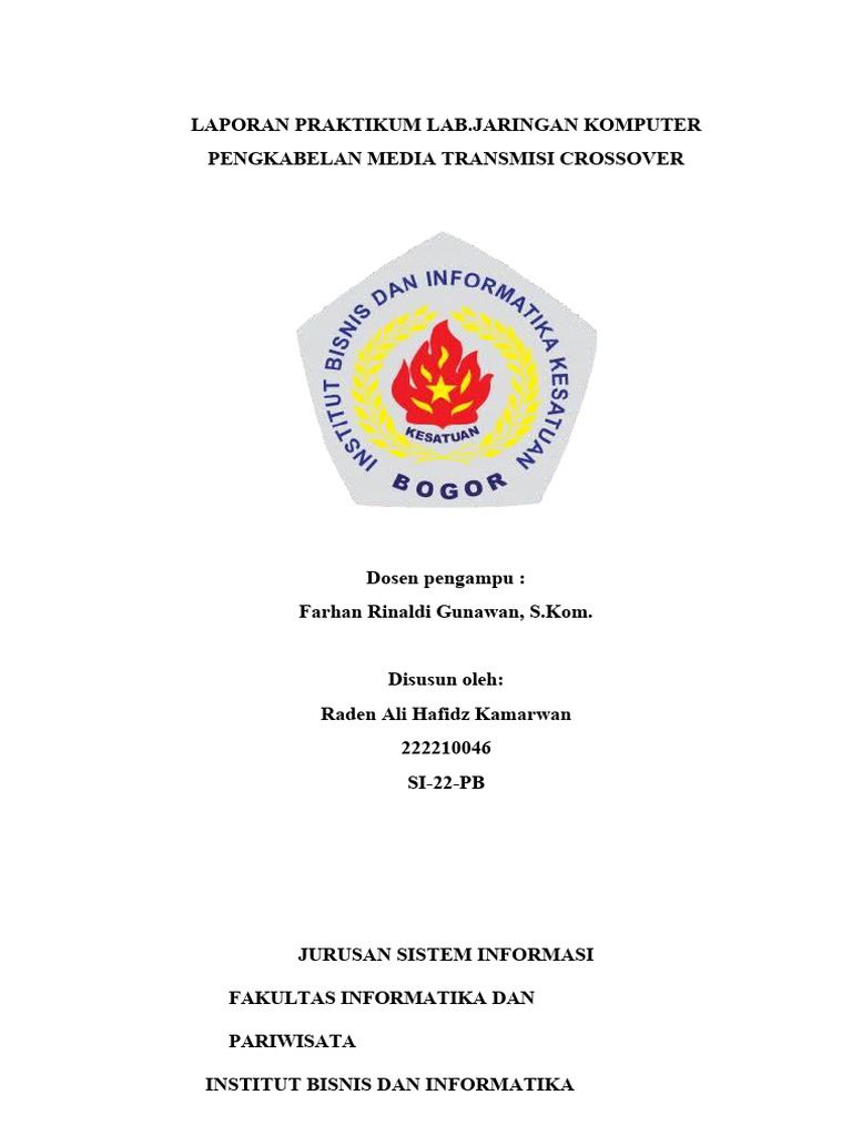 Laporan Praktikum Crossover | PDF