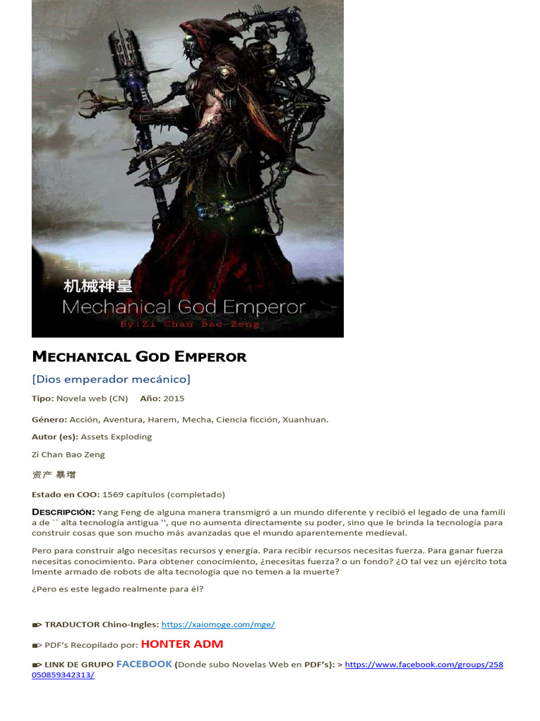 Mechanical God Emperor (601-700) | Descargar gratis PDF | Demonios