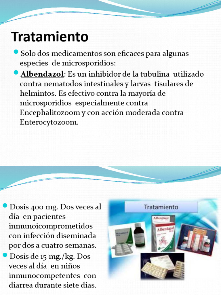 Tratamiento de Microsporidios y Amebas | PDF | Infección | Agua