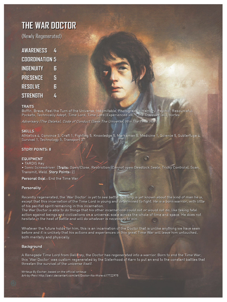 The War Doctor (Young Version) | PDF