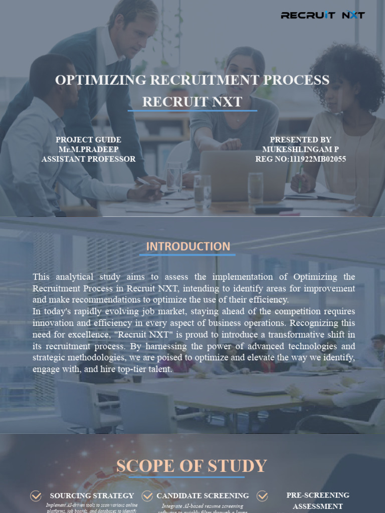 Optimizing Recruitment Process | PDF | Chi Squared Test | Recruitment