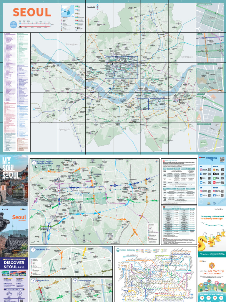 2022 Seoul Tourist Map Eng | PDF