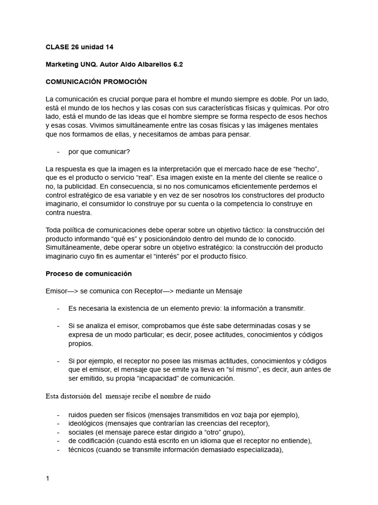 CLASE 26 U 14 | PDF | Marketing | Publicidad