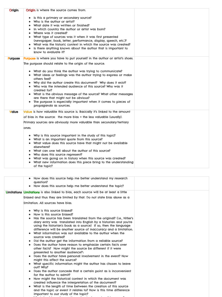 OPVL Analysis Framework Guide | PDF | Bias | Cognition