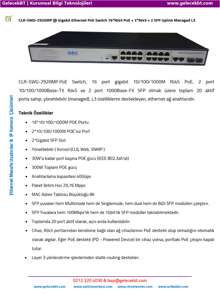 CLR SWG 2920mp Katalog | PDF